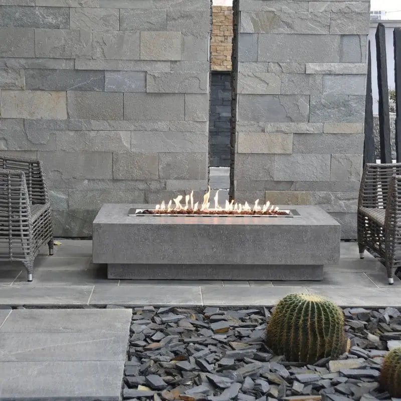 Elementi Fire Hampton Gas Fire Pit Table - Alfresco Chic