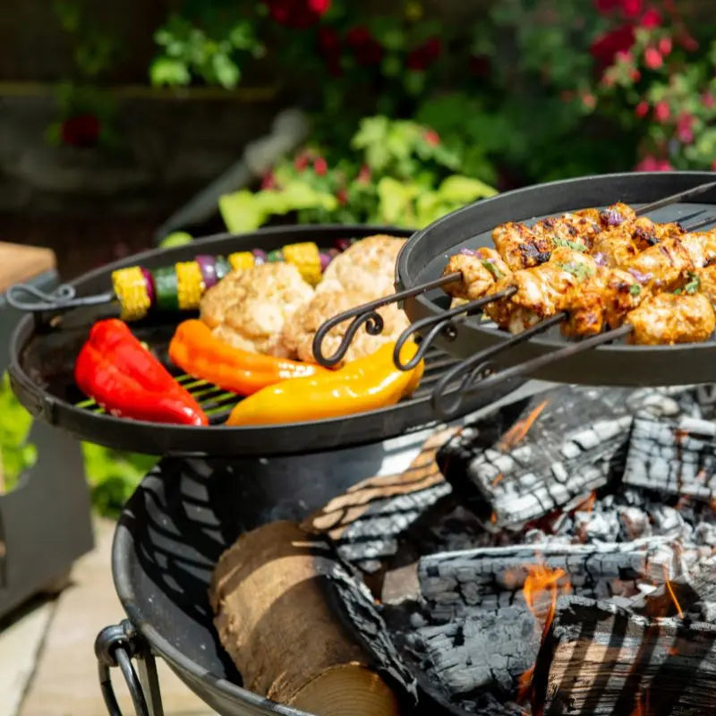 Firepits UK Warming Swing Arm BBQ Rack - Alfresco Chic